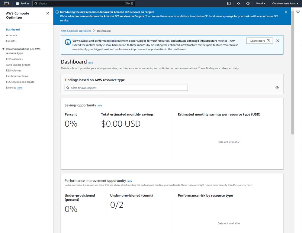 Supercharge AWS Infrastructure with AWS Compute Optimizer Supercharge AWS Infrastructure with AWS Compute Optimizer